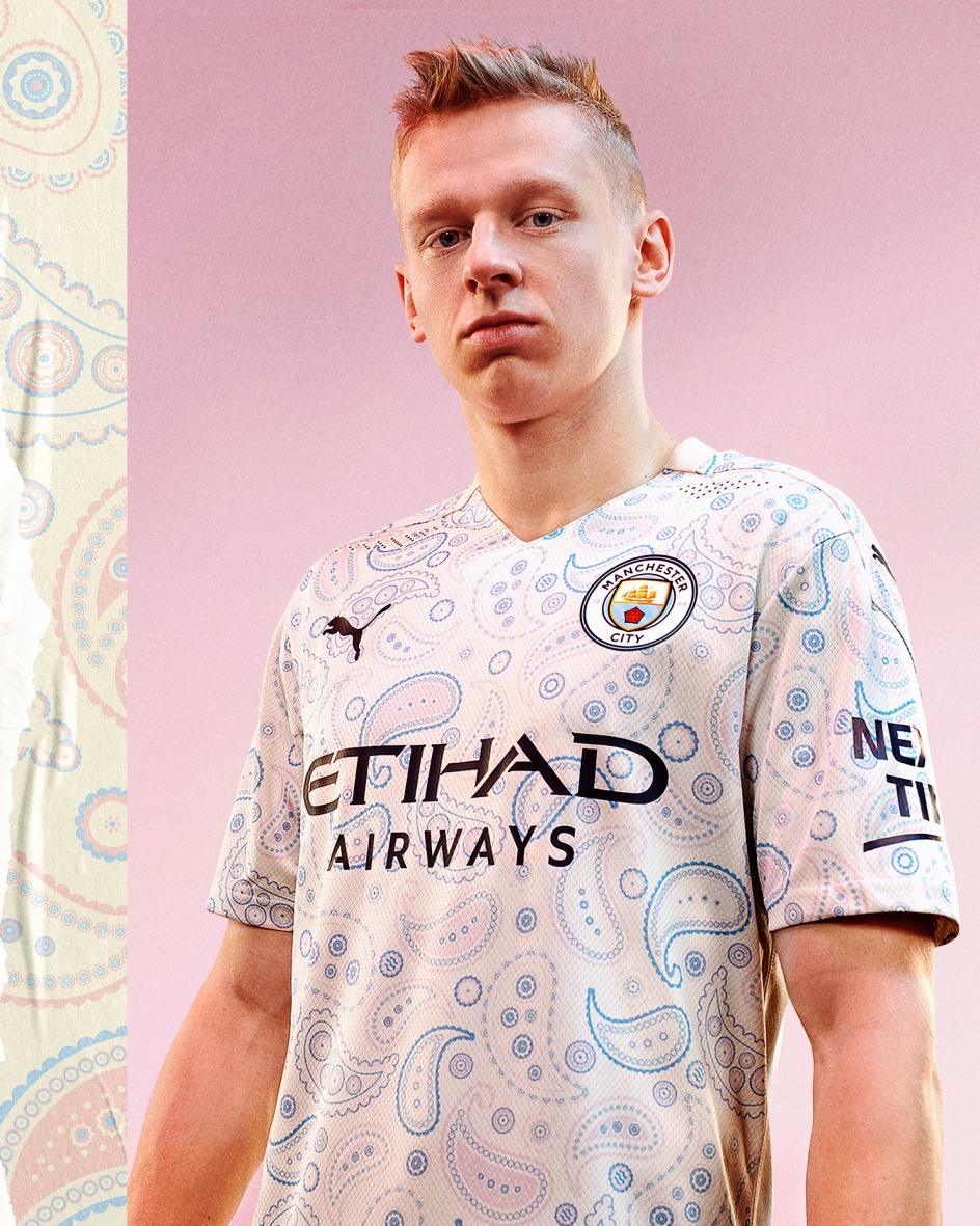 Puma, Manchester City unveil paisley third kit