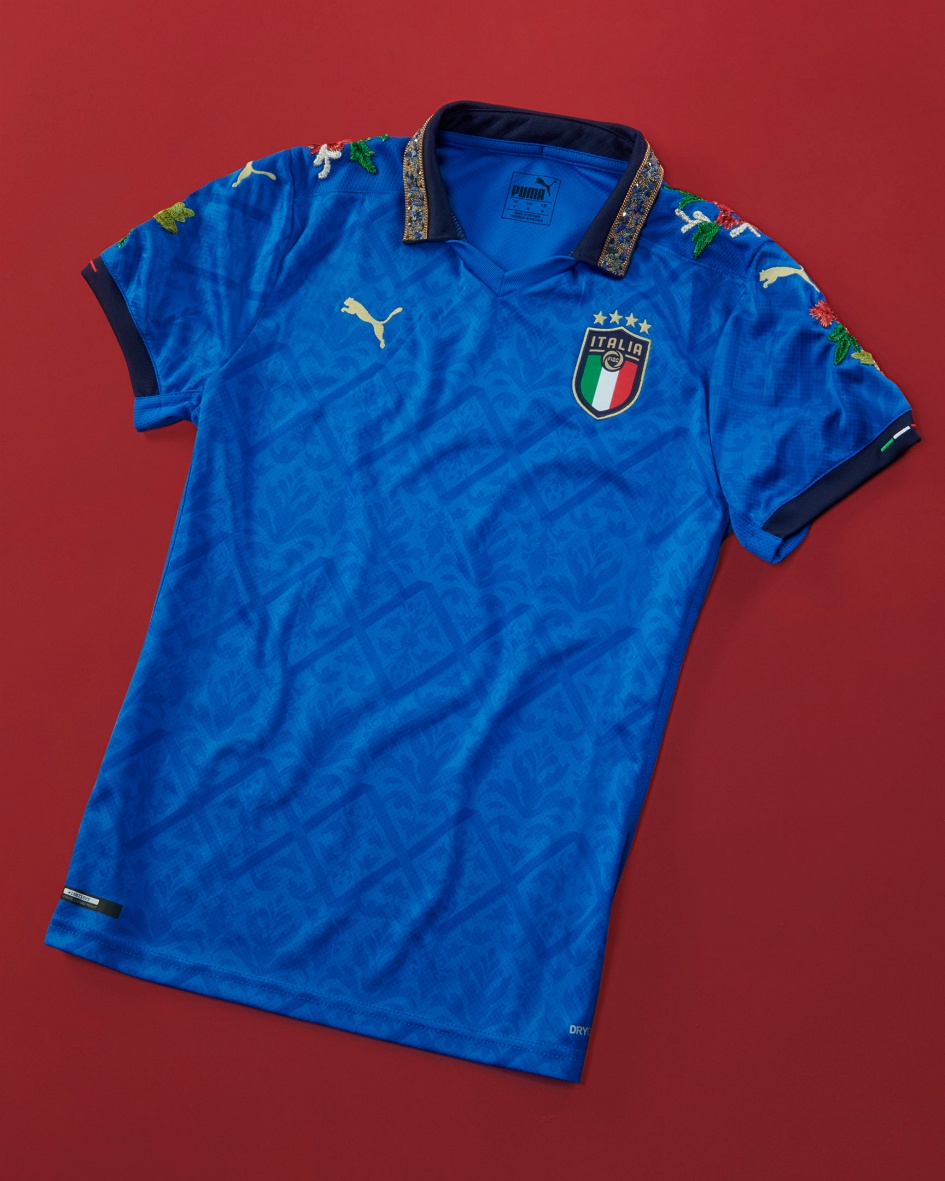 PUMA unveils customised Italy jerseys in tribute of Italian Culture