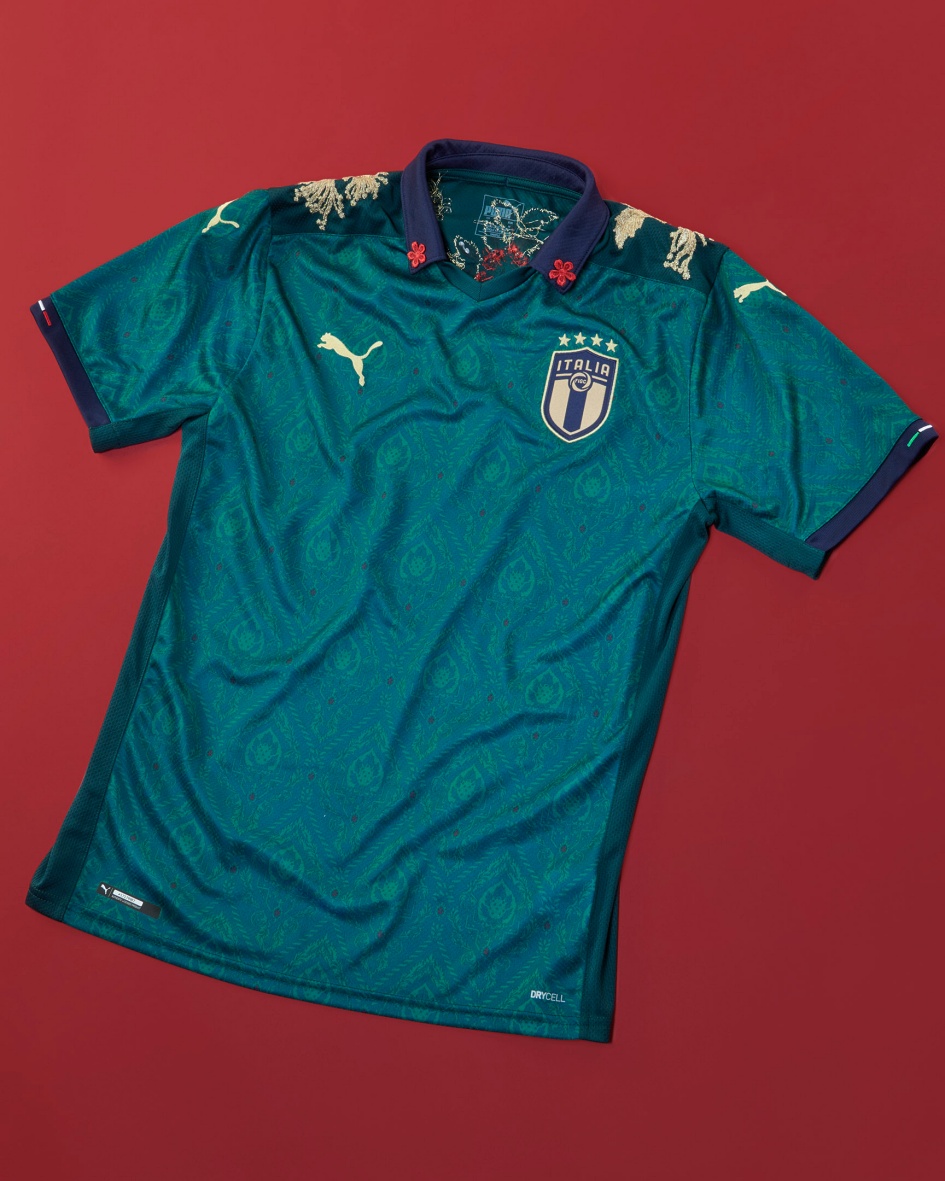 PUMA unveils customised Italy jerseys in tribute of Italian Culture